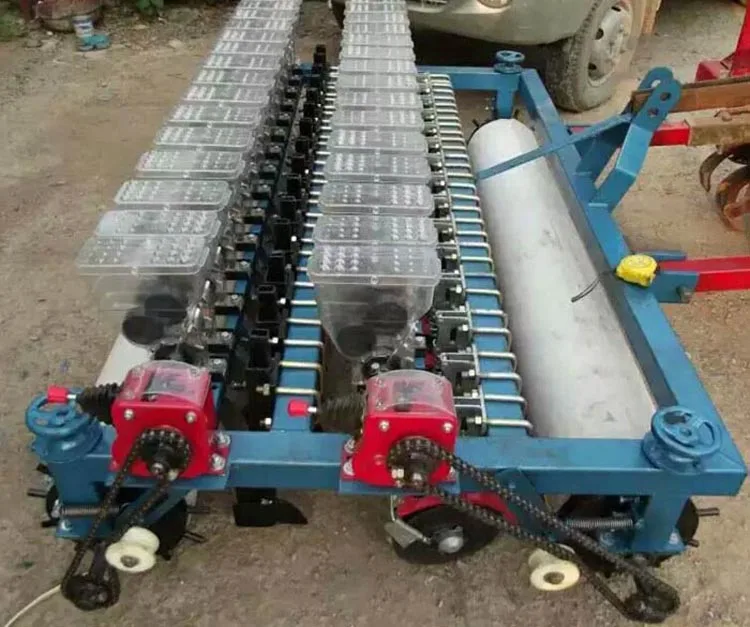 High Precision Walking Tractor Mounted Cabbage Vegetable Planting ...