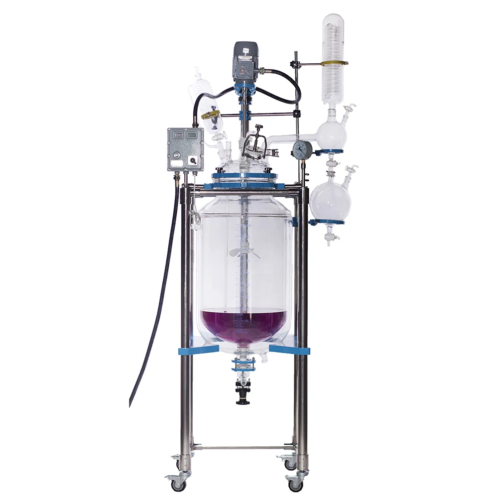 Venta al por mayor 50l reactor de vidrio-Compre online los mejores 50l ... Venta al por mayor 50l reactor de vidrio-Compre online los mejores 50l ...