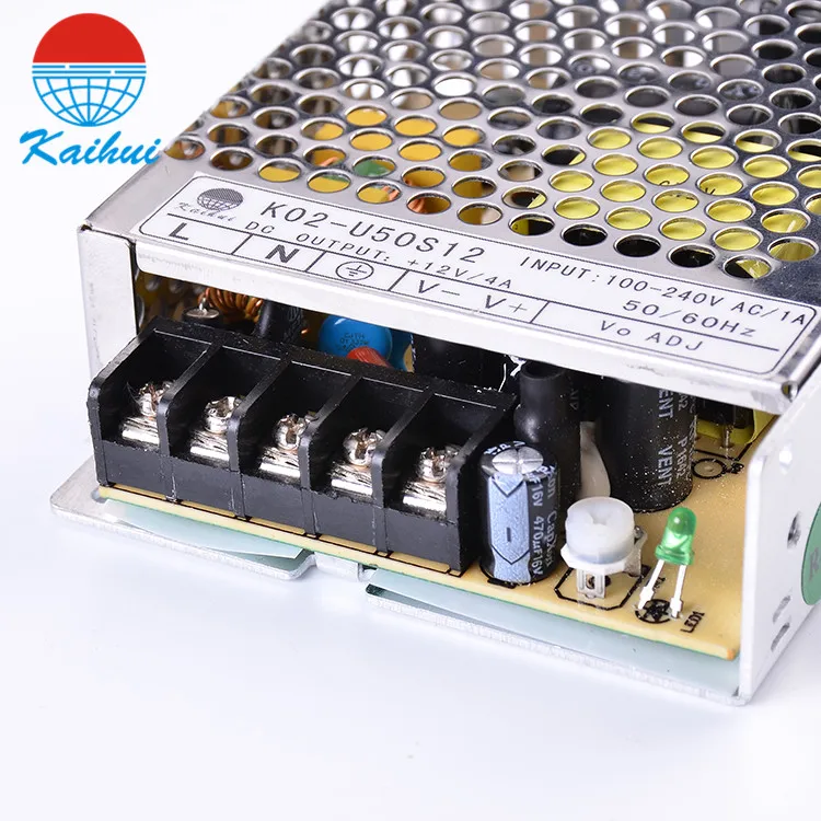 Kaihui 100-240vac To Dc 24v 50w Switch Model Power Supply With Ce ...