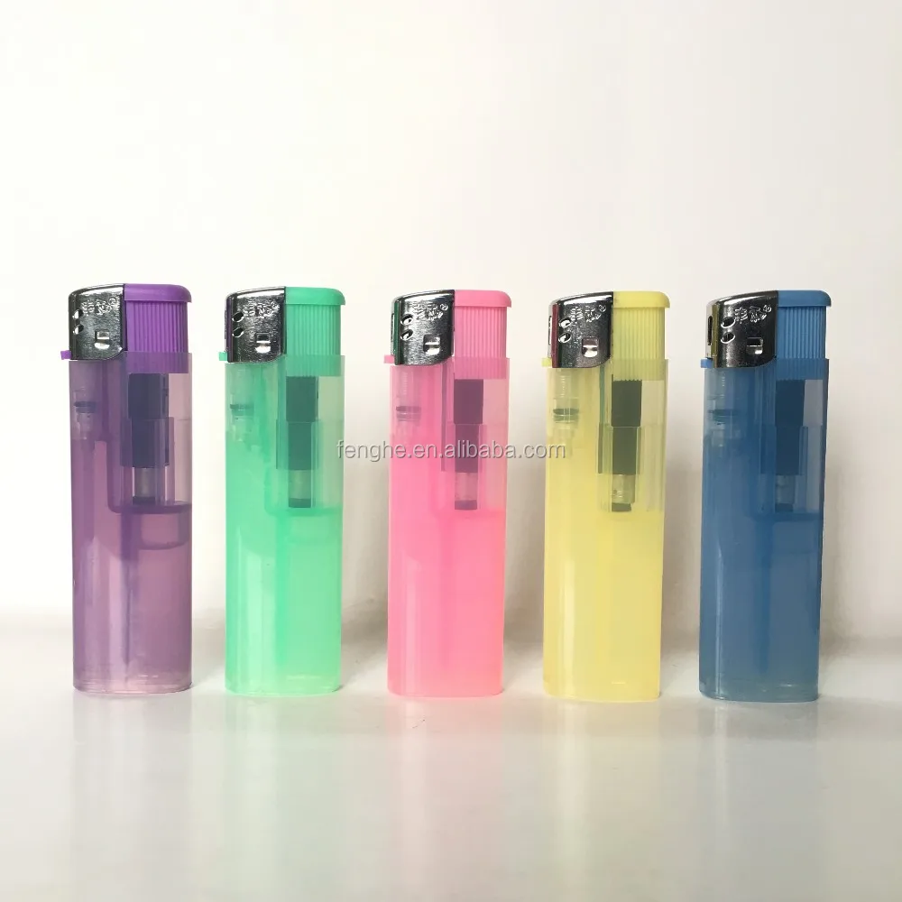 New Atomic Plastic Gas Plastic Lighters Fh-808 Semi-clear - Buy Plastic ...