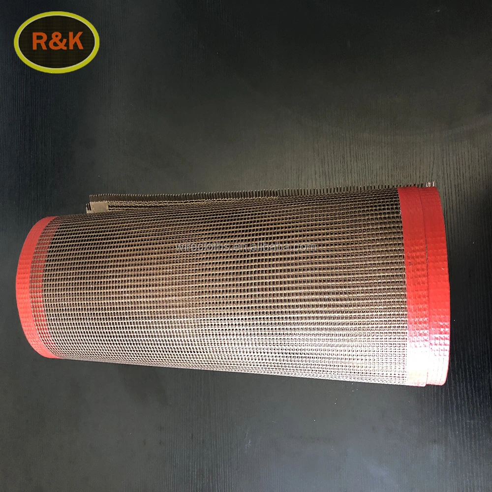 PTFE teflon mesh conveyor belt Products from Hebei Reking Wire Mesh Co ...