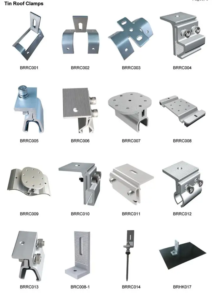 Adjustable Tilt Front Leg,Rear Leg For Solar Panel Mounting Frame - Buy ...