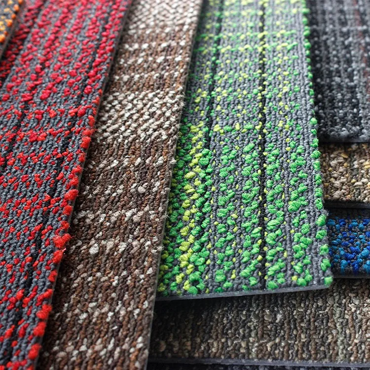 2019 Polypropylene Tufted Loop Pile PVC Backing Contec Carpet Tiles