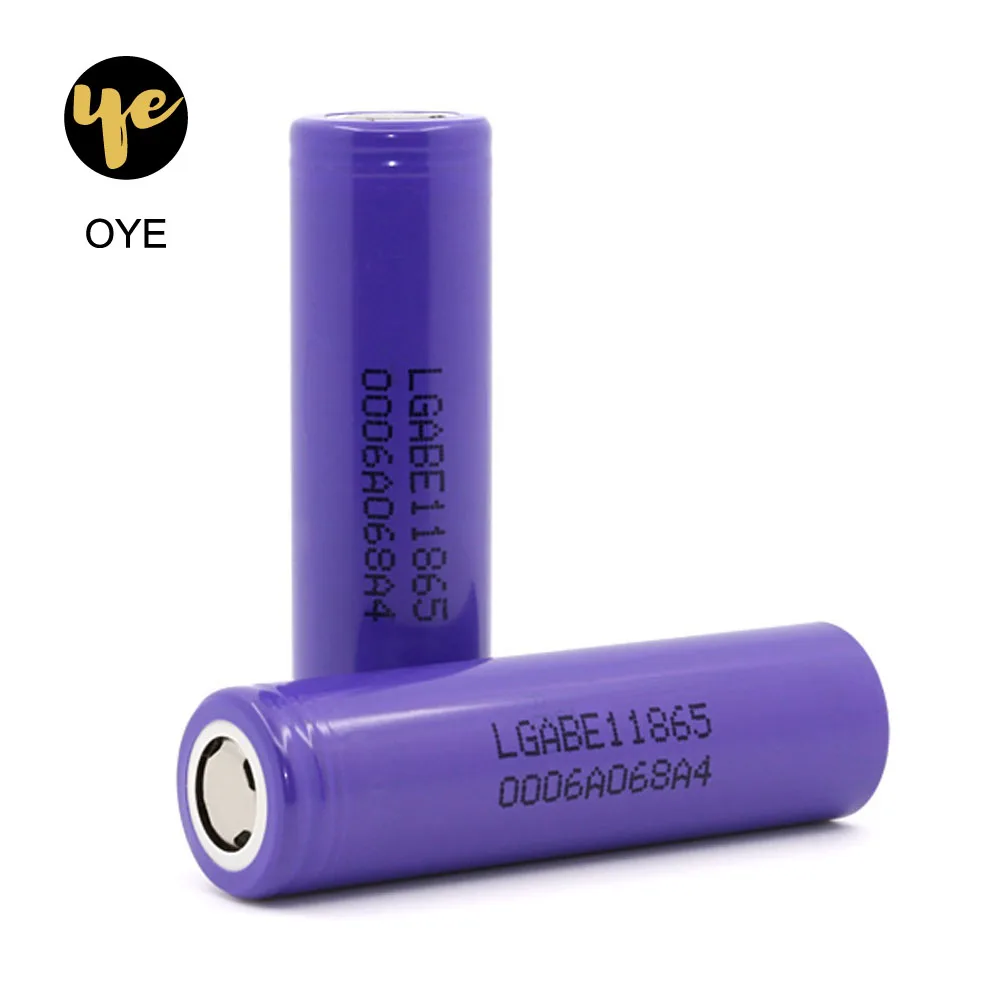 Large Capacity 3200mah Lg E1 Original New 18650 3.7v Rechargeable ...