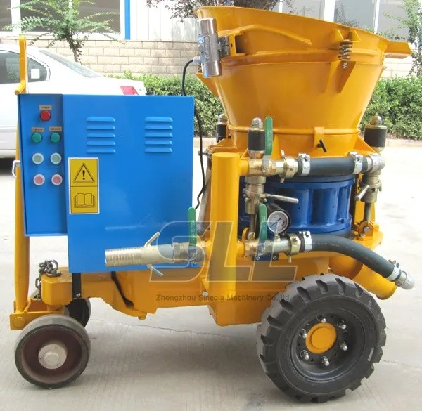 SPZ-5 Wet and Dry Mixer Concrete Spray Machine for Sale