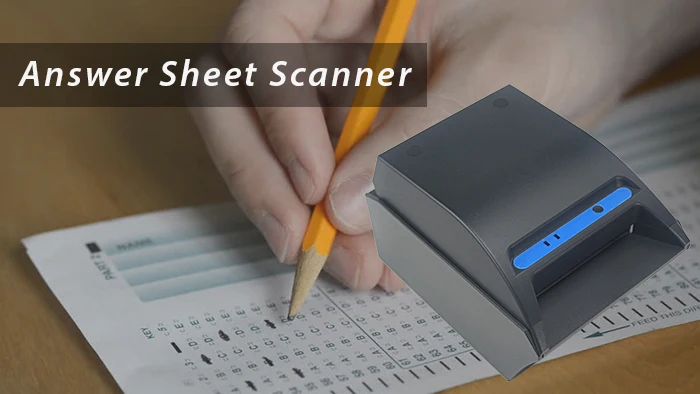 82.5mm OMR Test Scoring Machine Scantron Scanner - EKEMP ER1000