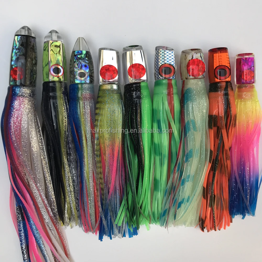 Best Offshore Lures - Double Color Tinted Top Fishing Lures