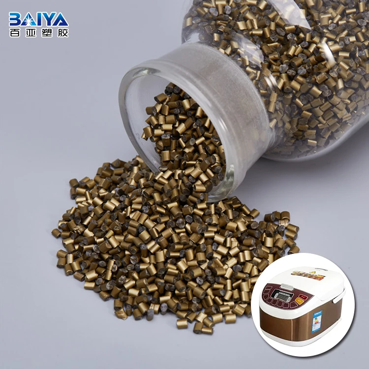 High Concentration Silver/gold Masterbatch Pp Plastic Golden Master ...