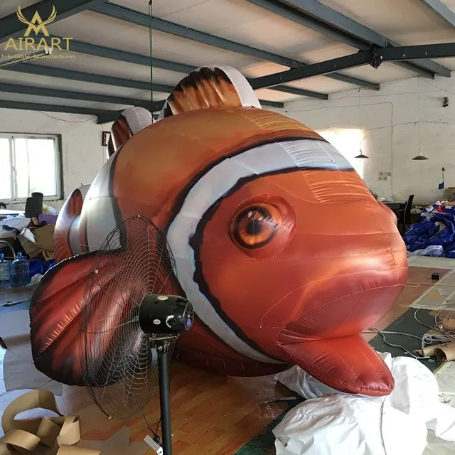 Giant Inflatable Fish,Inflatable Clown Fish For Marine Theme Inflatable ...