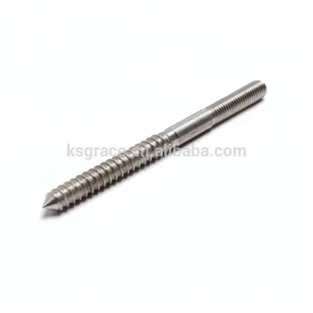Metric Stainless Steel Wood Screw Threaded Studs - Buy Wood Screw ...