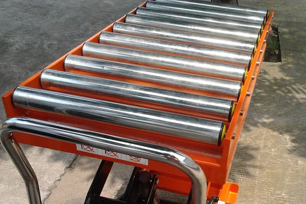 Portable Hydraulic Roller Conveyor Scissor Lift Table