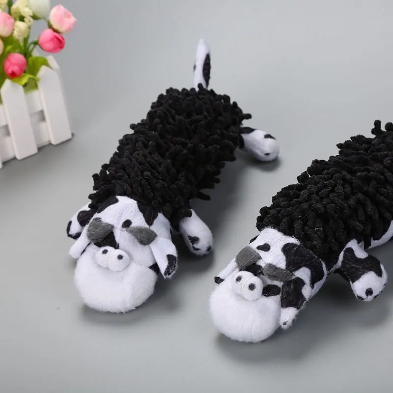 Wholesale Shaggy Cow Plush Dog Toy Durable Pet Toys Dog Toys - Buy Dog ...