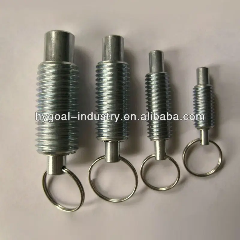 Stainless Steel Locking Pull Ring Spring Plunger 6201-b-ss - Buy Spring ...