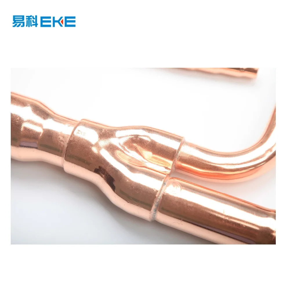 Y Branch Copper Pipe - Y Tee Fitting for Air Conditioner