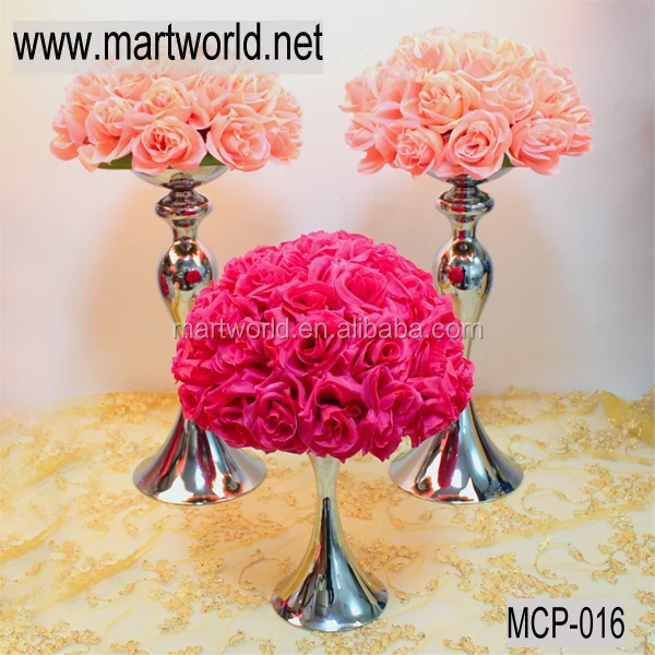 Metal Flower Ball Centerpiece Floral Stand Pedestal For Wedding Sweet ...