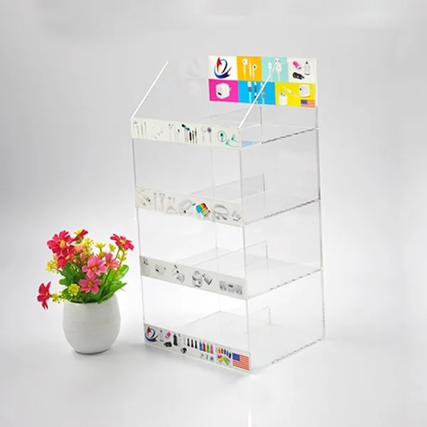 Multilayer Acrylic Material Cell Phone Accessory Display Rack With ...