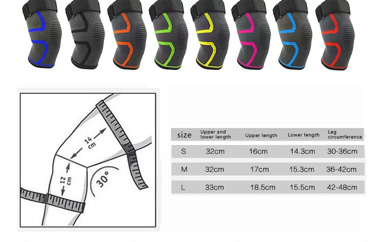 Customise Gaiter Support Osteoarthritis Brace Spandex Latex Knee ...