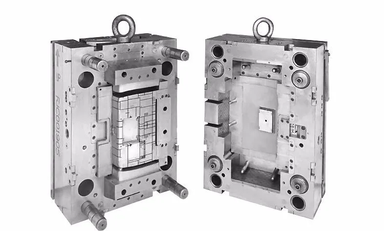 Hasco Mould Base Pp+tf Plastic Injection Mold For Electronic Components ...