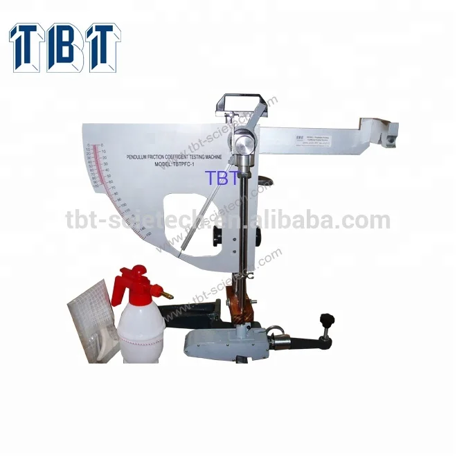 Pendulum Skid Resistance and Friction Tester - TBTPFC-1
