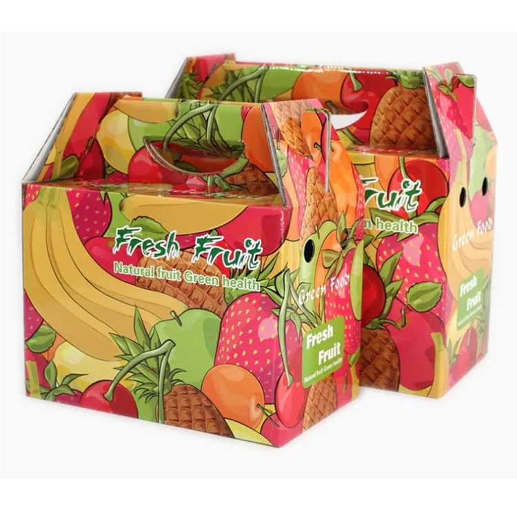 Cardboard Paper Box Packaging For Fruit And Vegetable - Buy Fruit Paper ...