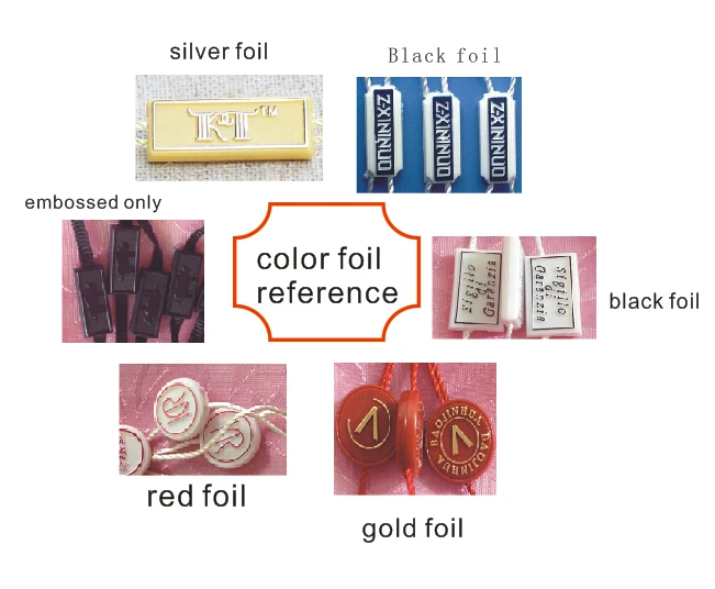 Watch Hang Tags Custom Quality Embosed Logo Authentic Hologram Plastic ...