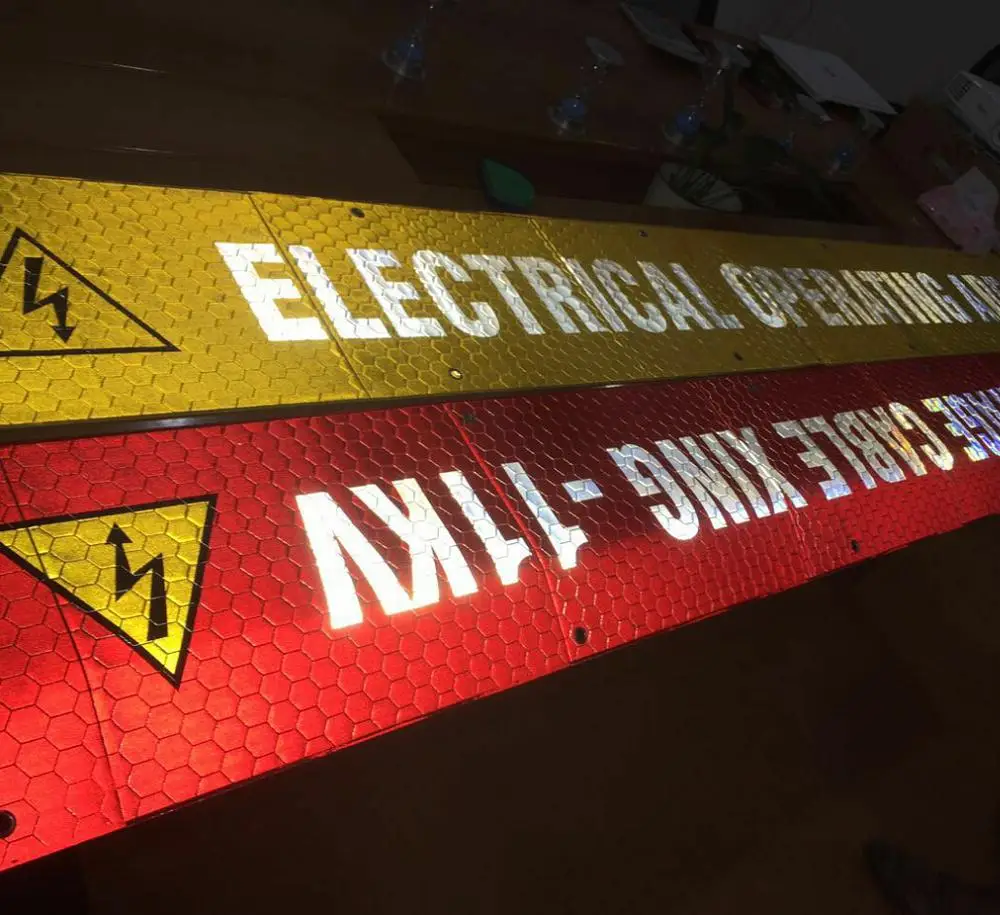 Pvc Reflective Roll Up Banner Road Safety Custom Printing Reflective ...