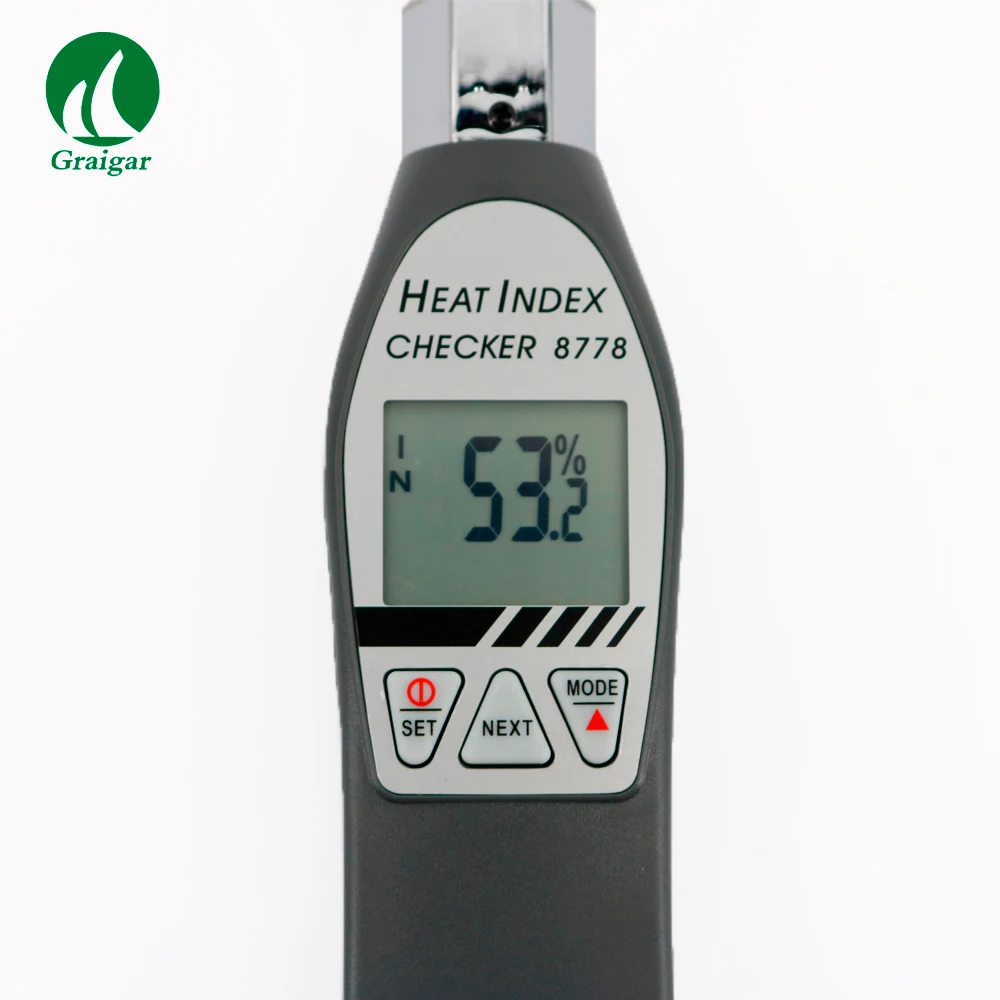 AZ8778 WBGT Meter - Portable Heat Stress Monitor