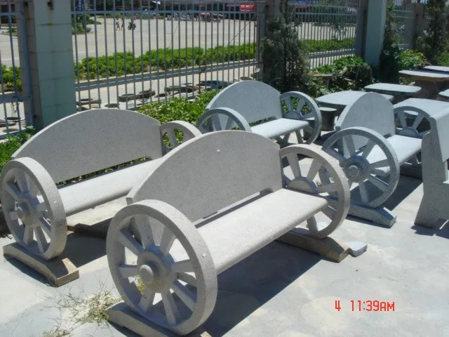 Antique Long Granite Stone Garden Bench - Buy Stone Garden Bench ...