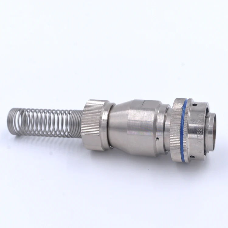 Circular Military Connector With Coil Spring - Buy Spring Loaded ...