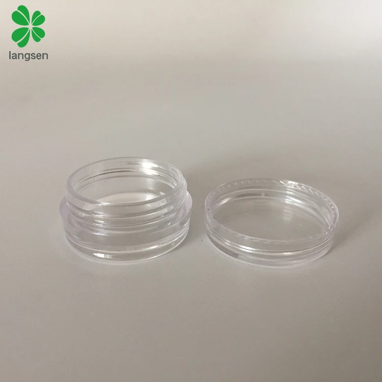2g Cosmetic Jar - Transparent, Eco-Friendly, and Versatile