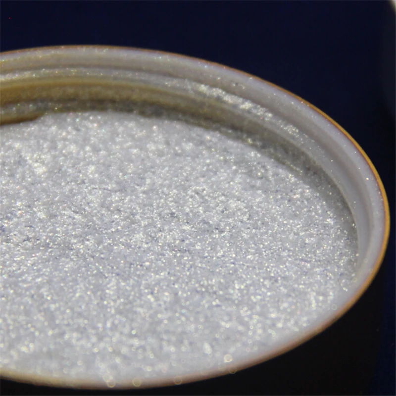 Silver White Pearl Pigment for Flexo Printing Ink - Non-Toxic & Durable