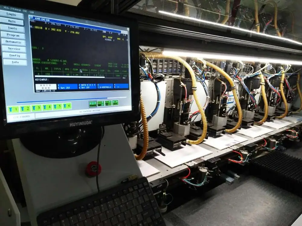 Rebuild Schmoll Drilling Machines Lm6 6 Head Pcb Drilling Machine For ...