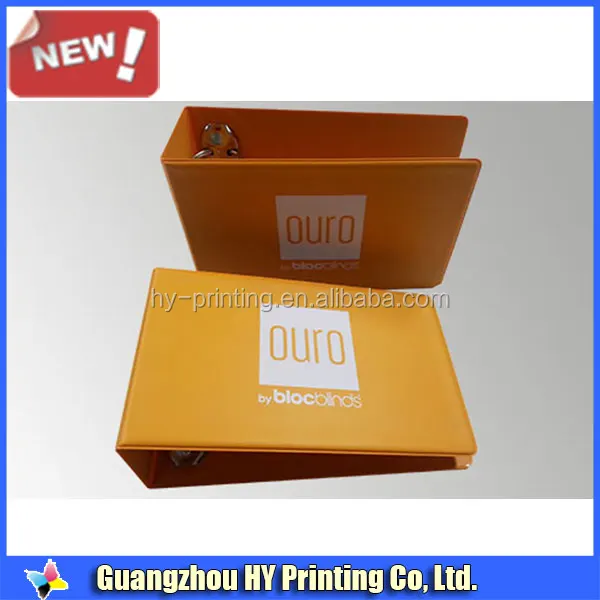 Customized A4 Landscape Folder Binder with 2/3/4 Rings - OEM