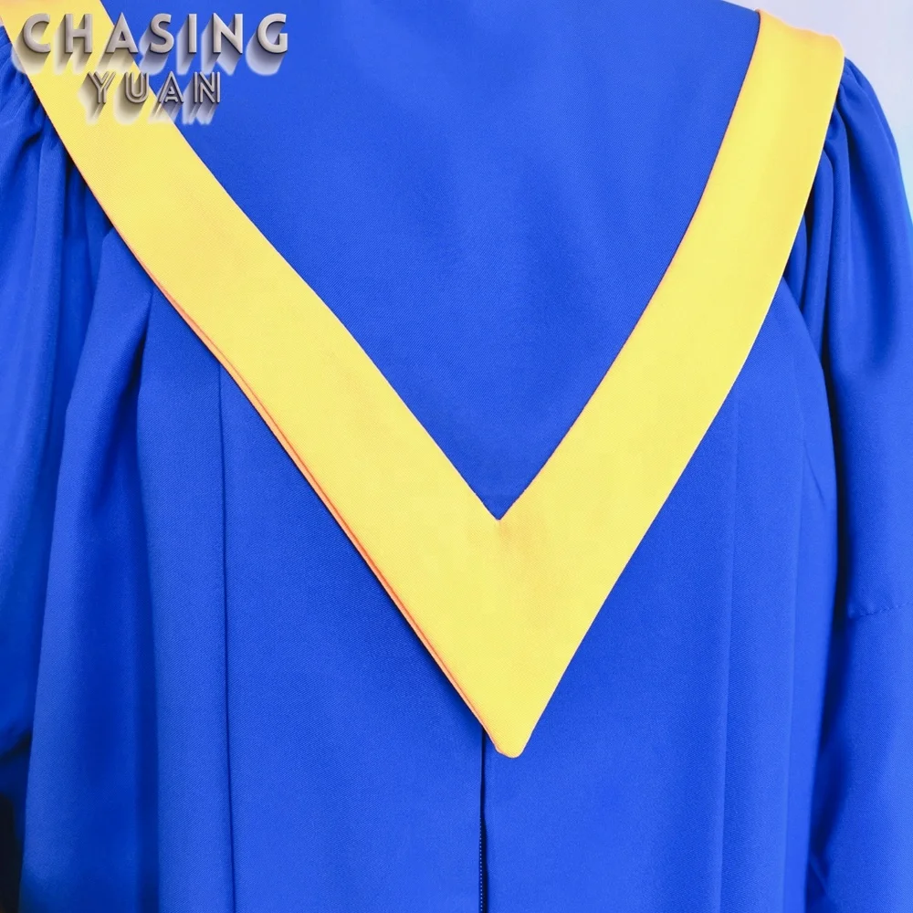 Unisex Modern Church Choir Robes Designs With A Reversible Stole - Buy ...