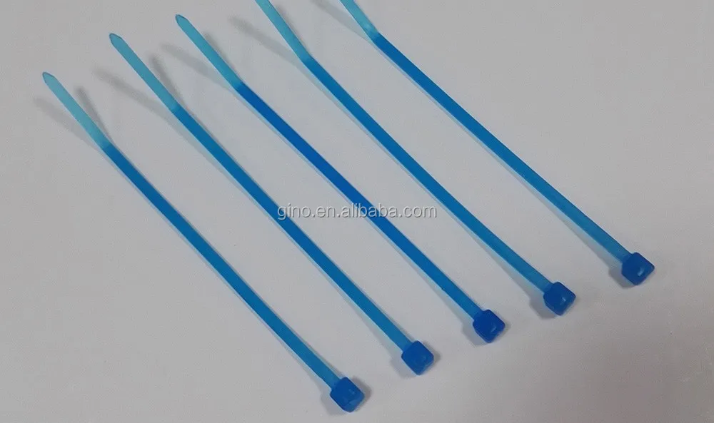 Aqua Blue Fireproof Etfe Cable Ties For Boats And Ships Zip Ties - Buy ...