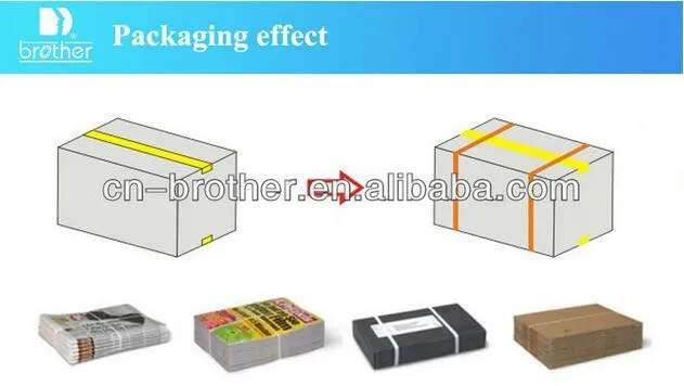 Sm06t Semi Automatic Carton Box Binding Machine Strapping Bundling ...