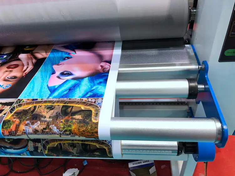 Hot Sale 5ft Hot And Cold Large Format Laminator 1.6m Paper Vinyl ...