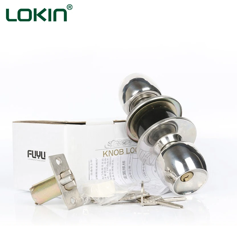 Normal Keyway Cylindrical Knob Lock Set - Buy Normal Keyway Locks,Door ...