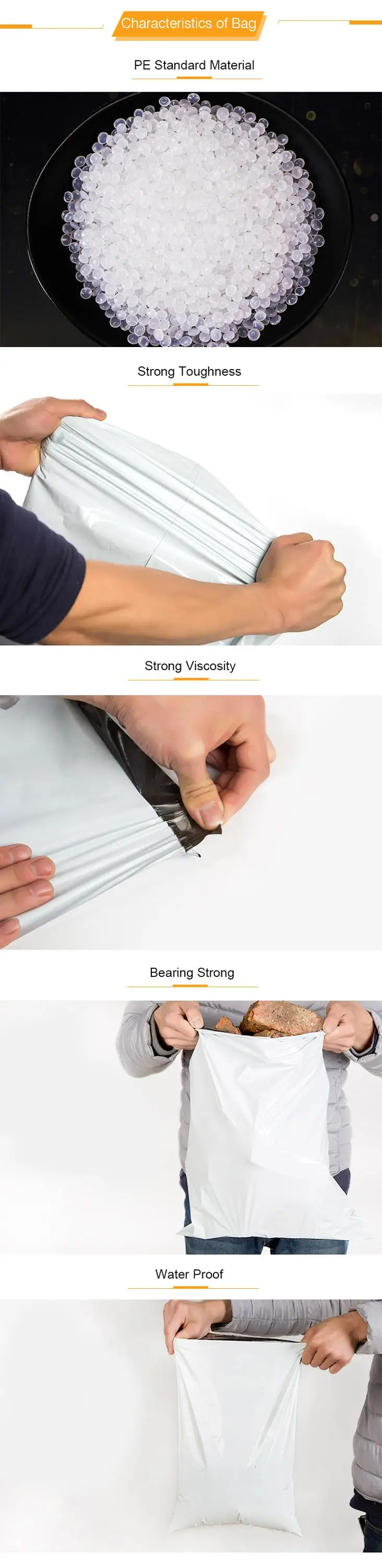 Delivery Shipping Packaging - Polly Pocket Plastic Bag