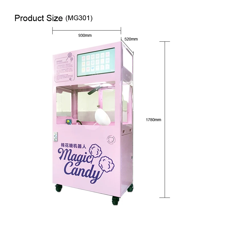 Hot Selling Magic Automatic Cotton Candy Machine With Humidifier ...