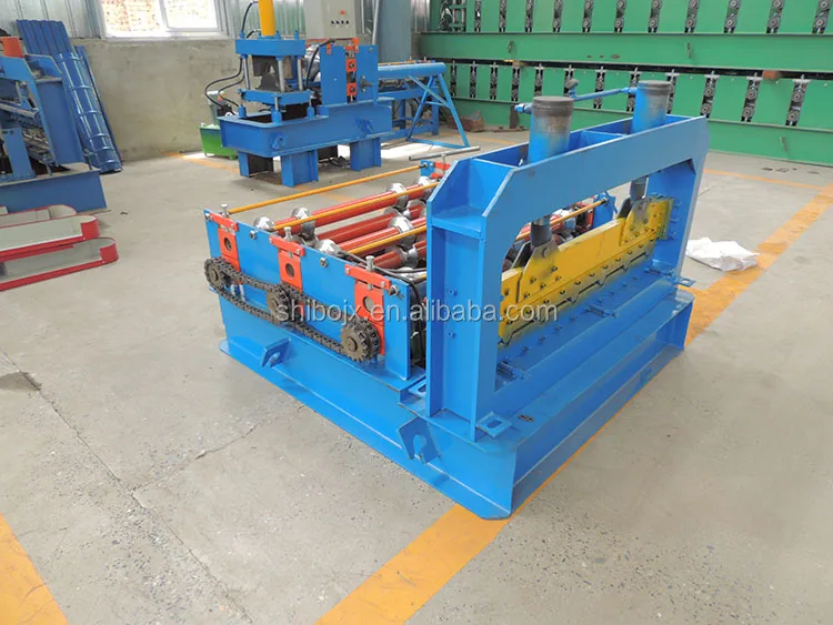 China Make Curving Sheet Frameless Arch Steel Hangar Building Machine
