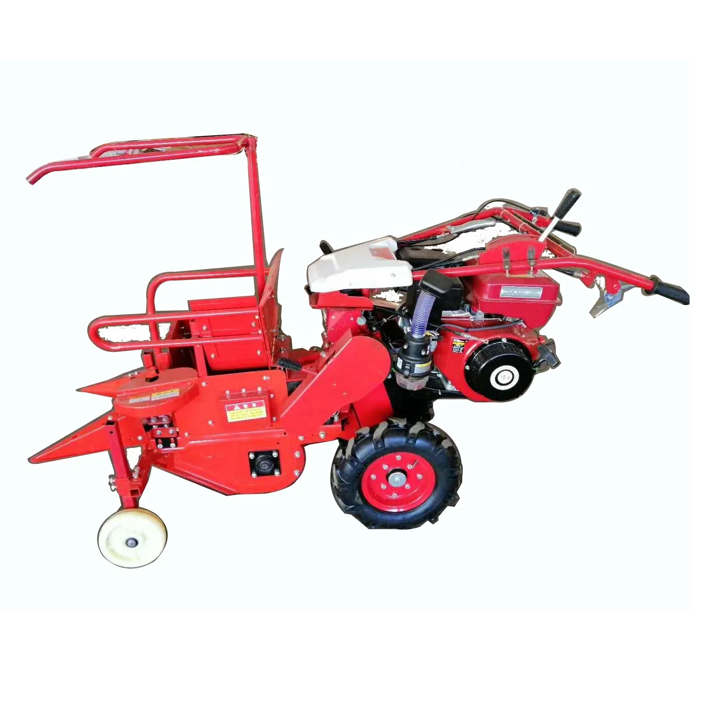Hand Push Kind Of Gasoline Diesel Engine Type Corn Maize Harvester ...