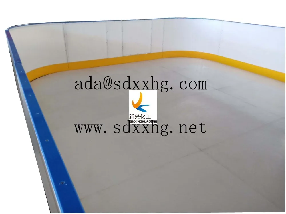 Back Yard Ice Rink Hockey Rink Dasher Board Hockey Kunststof Plaat Mini ...