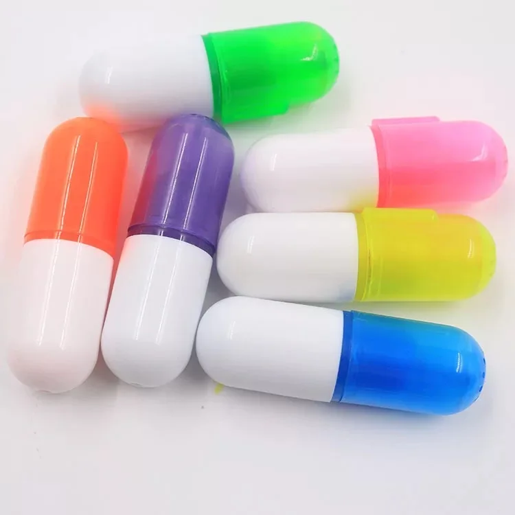 Promotional Mini Capsule Shape Highlighter - Bolangming