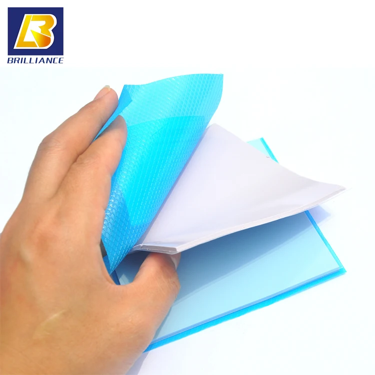 Blue Thermally Conductive Adhesive Heat Transfer Pad,4w/mk Soft ...