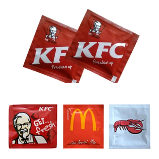 Single Restaurant Wet Wipes for KFC and Macdonalds - 2000pcs/carton