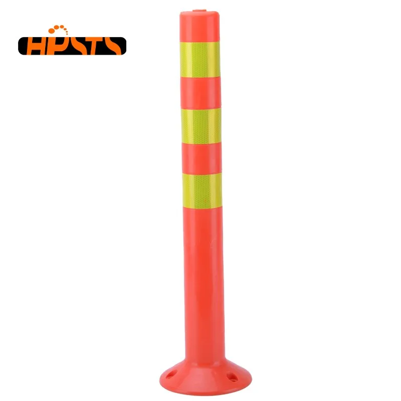 Portable Traffic Road Safety Sign Plastic Warning Post - Buy Warning ...