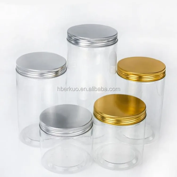 400ml Transparent Plastic Pet Jar For Soap,Powder,Mask,Pigment - Buy ...