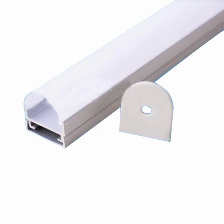 Pc Extrusion Plastic Profile Semicircle Shape Led Artical Lamp Plastic ...