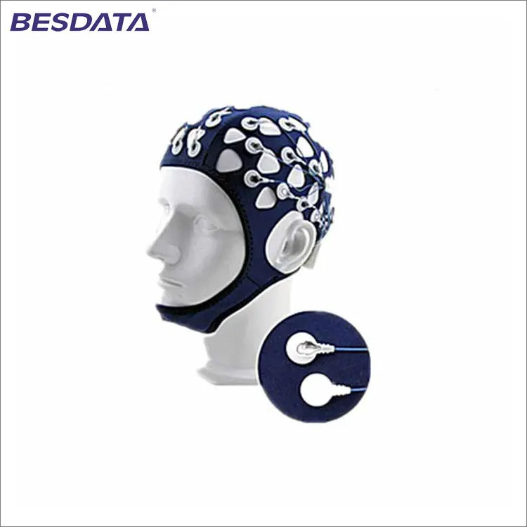 EGC010 20 32 and 64 channel EEG electrode cap neurofeedback sensor caps ...
